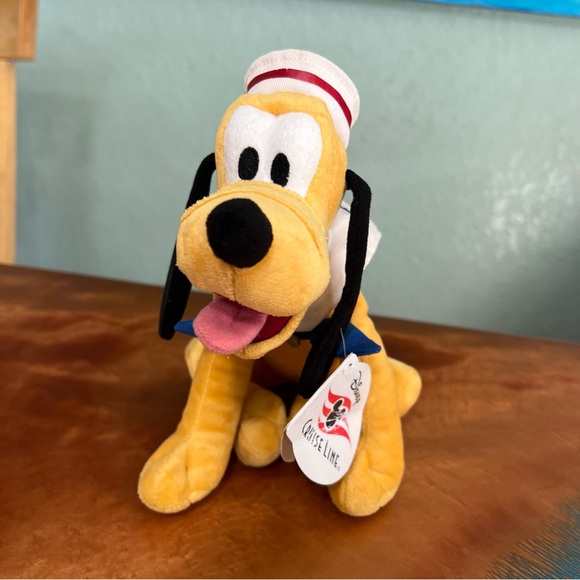 Disney | Toys | Disney Cruise Line Pluto Sailor Stuffed Animal Plush ...